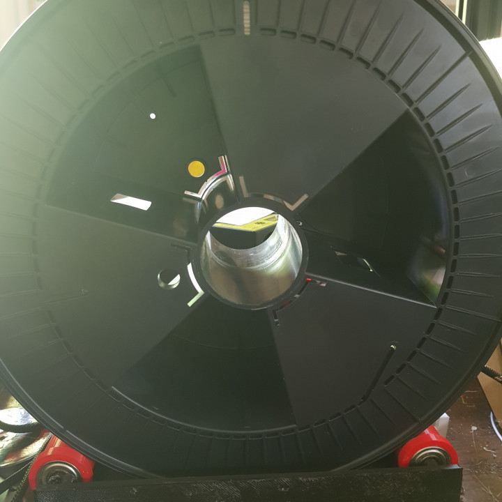 3D Printable LARGE SPOOL HOLDER by Jean Paul Carré