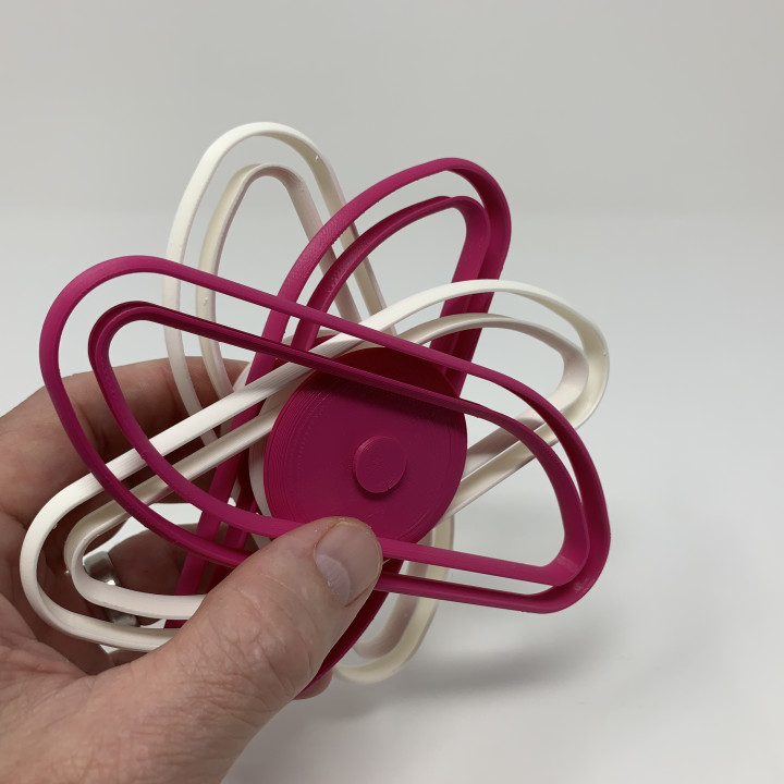 3D Printable Perpetual Motion da Vinci Style IV by Greg Zumwalt