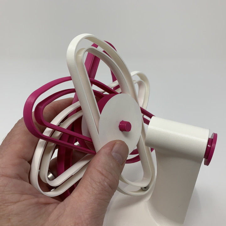 3D Printable Perpetual Motion da Vinci Style IV by Greg Zumwalt