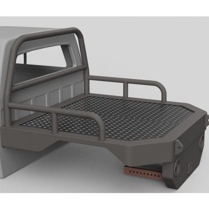 3D Printable Flat Bed by Ben McInnes