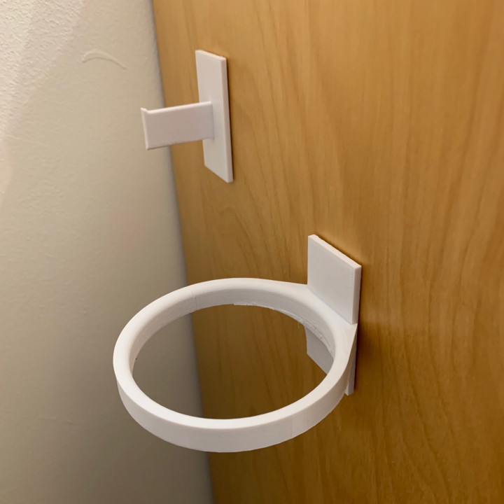 3D Printable Hair Dryer and Straightener brackets by Ray Cooke