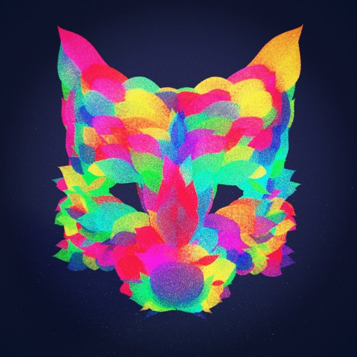 3D Printable Poly Fox Mask by Dr. FemPop