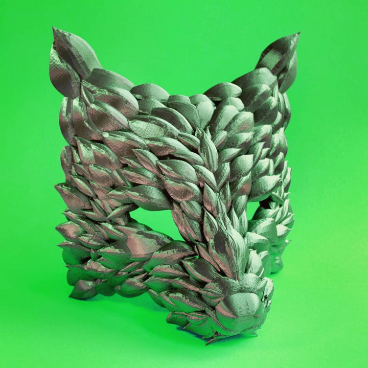 3D Printable Poly Fox Mask by Dr. FemPop