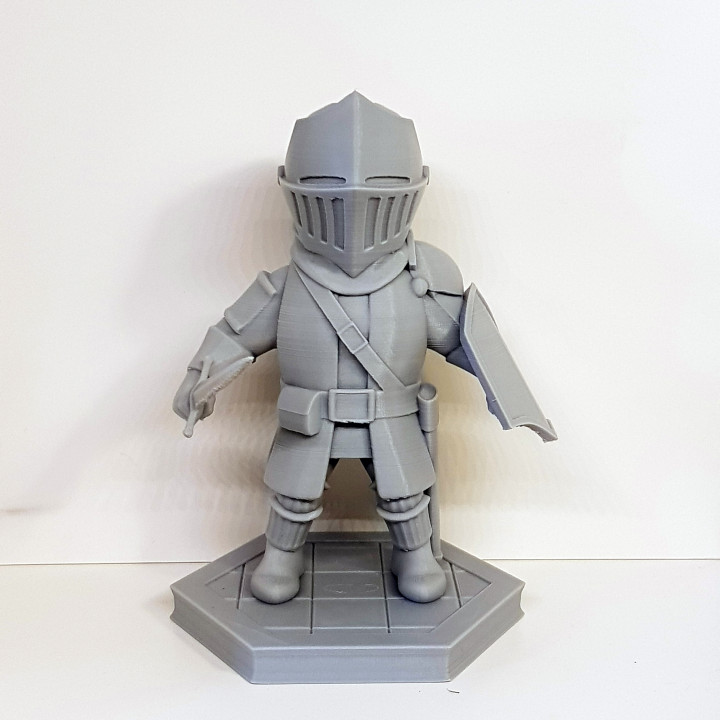 3D Printable Chibi Chosen Undead by Anton Berngarn-Wallerstedt