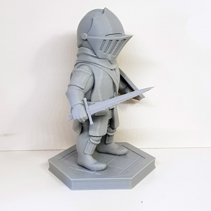 3D Printable Chibi Chosen Undead by Anton Berngarn-Wallerstedt