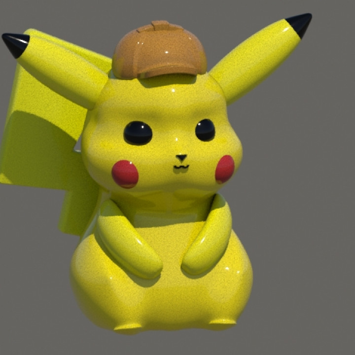 3D Printable Pokémon Detective Pikachu by Air New