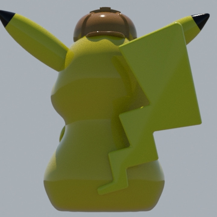 3D Printable Pokémon Detective Pikachu by Air New