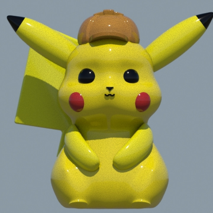 3D Printable Pokémon Detective Pikachu by Air New