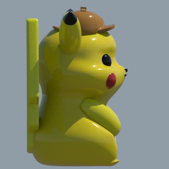 3D Printable Pokémon Detective Pikachu by Air New