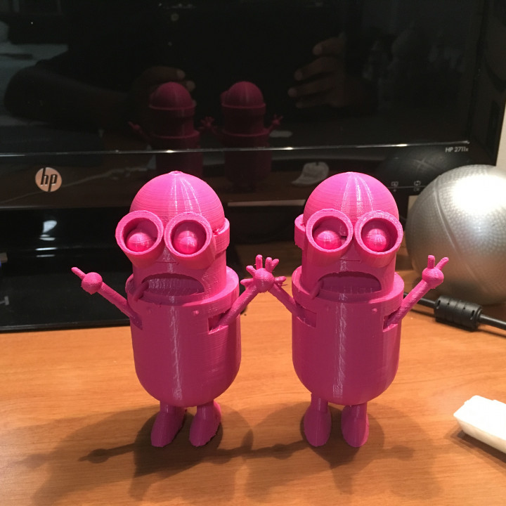 3D Printable my first minion by aman garg
