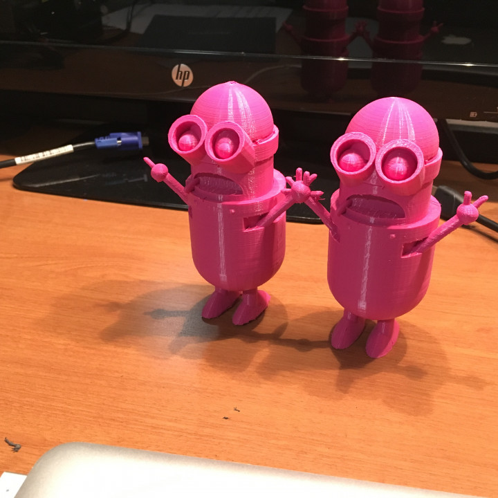 3D Printable my first minion by aman garg