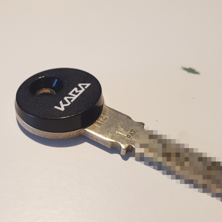 3D Printable KABA Star Key Cap by RealTechnician