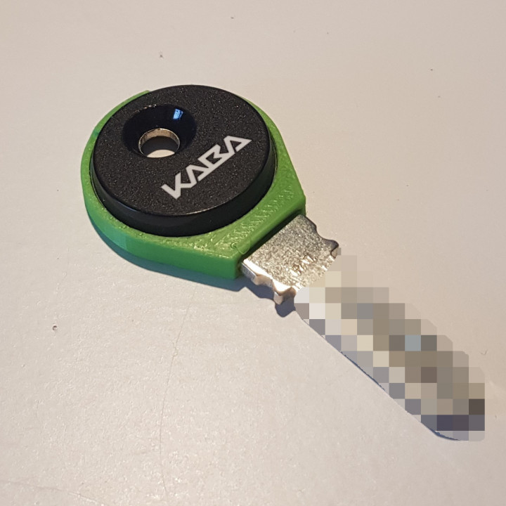 3D Printable KABA Star Key Cap by RealTechnician