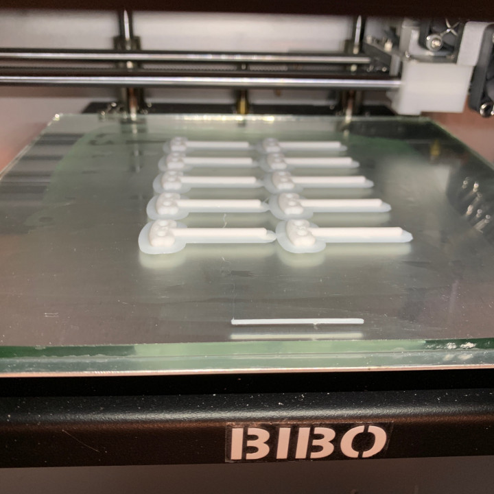 3D Printable LP 2a - Lock Pin I - He-Ideas by Bjørn Heide