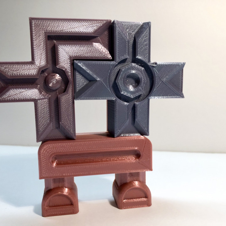 3D Printable Robot Blocks Volume 1 by Jacob Surovsky