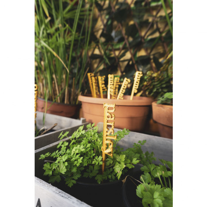3D Printable set of herb signs by Gina M