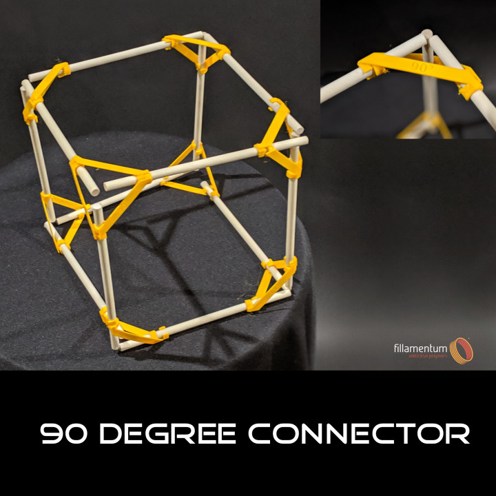 3D Printable Angled Connectors by David