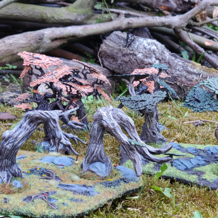 3D Printable The ultimate 3d forest bundle for wargame by Meian