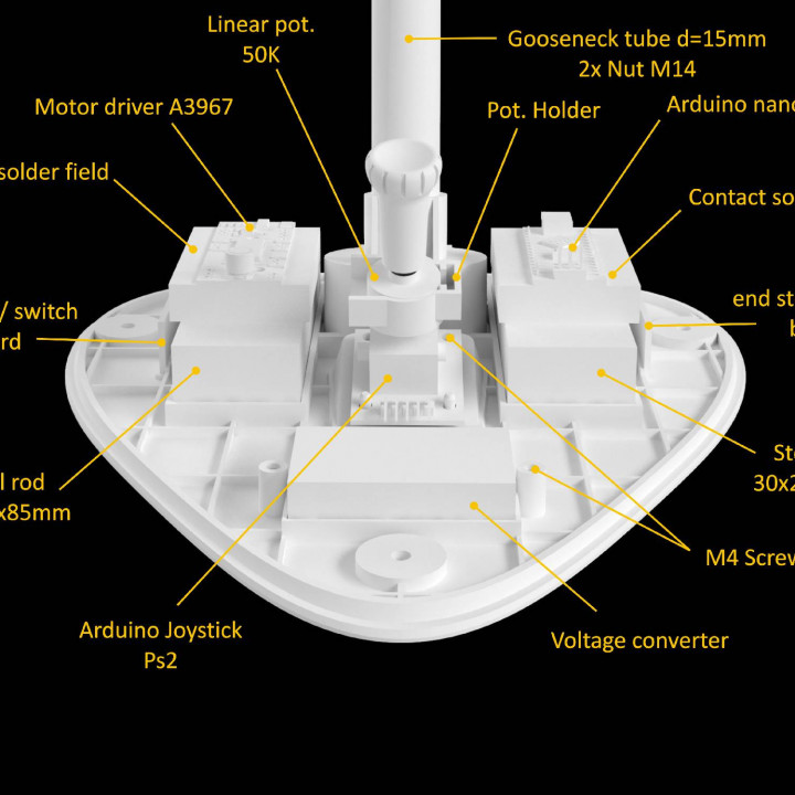 3D Printable Flola - Design Lamp by Vít Rychlý