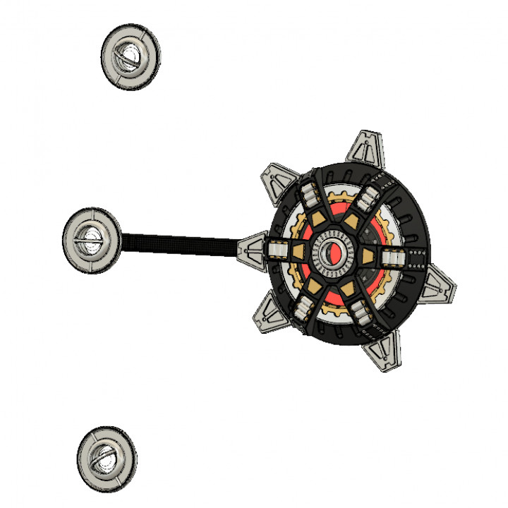 3D Printable Firestorm Matrix Cosplay Prop by Enza3D