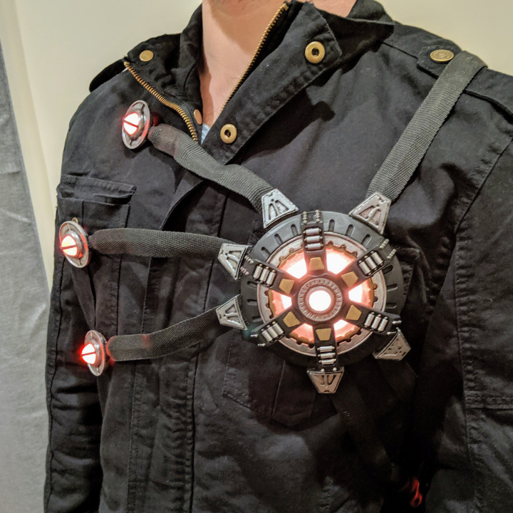 3D Printable Firestorm Matrix Cosplay Prop by Enza3D