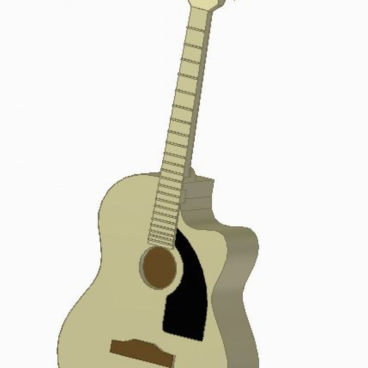 3D Printable Guitar by Elements Lab
