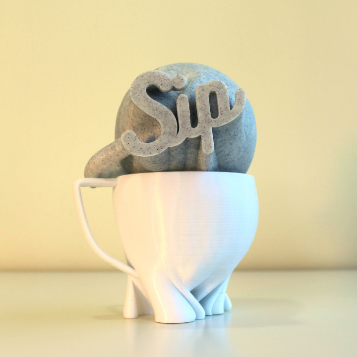 3D Printable Sip Cup by Dr. FemPop