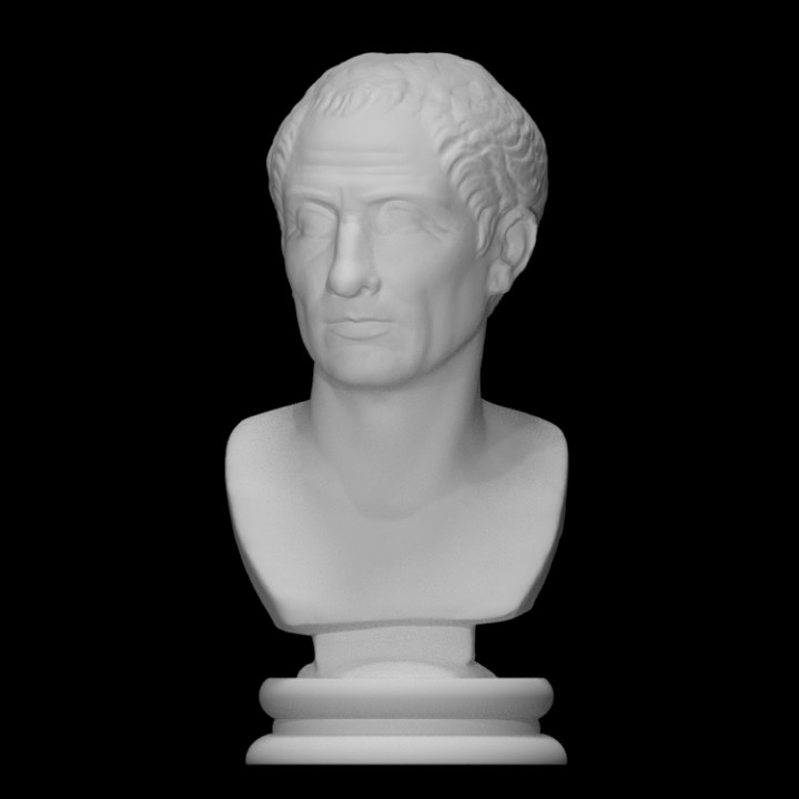 3D Printable Julius Caesar by Scan The World