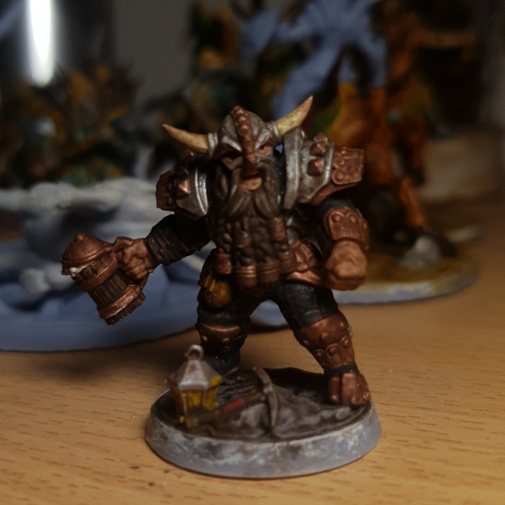 3D Print of Dwarven Defenders (presupported) by baal41
