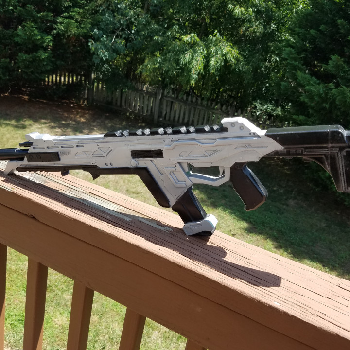 3D Printable R301 Carbine-Apex Legends by T-E-C
