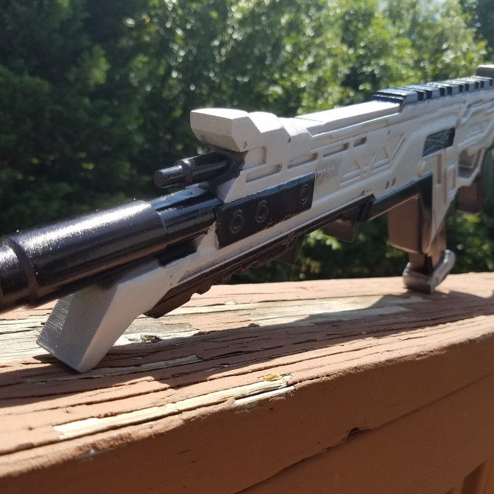 3D Printable R301 Carbine-Apex Legends by T-E-C