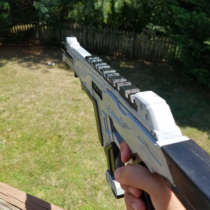 3D Printable R301 Carbine-Apex Legends by T-E-C