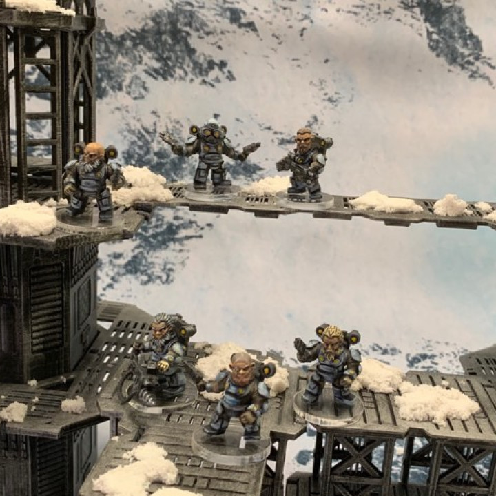 3D Printable Sons of Dvalinn by Ill Gotten Games