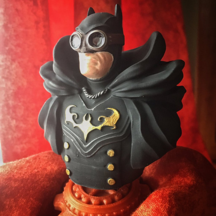 3D Printable Batman - Steampunk/Victorian edition by Wekster