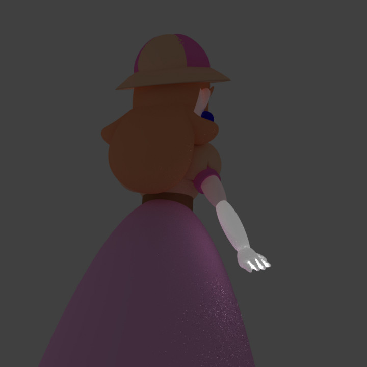 3D Printable Explorer Peach by Cormac Calcaterra