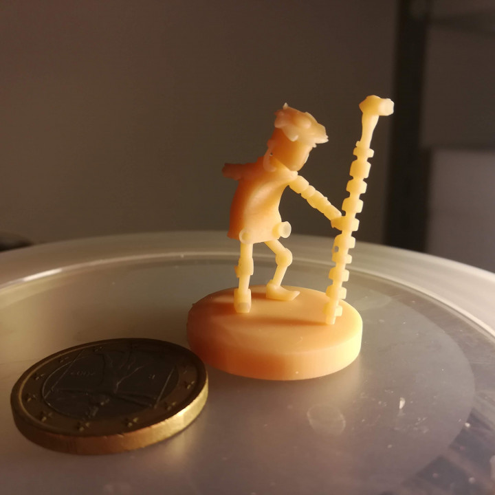 3D Printable Neutral Wizard Robot Vintage scale 1/56 28mm Set 3/? by ...