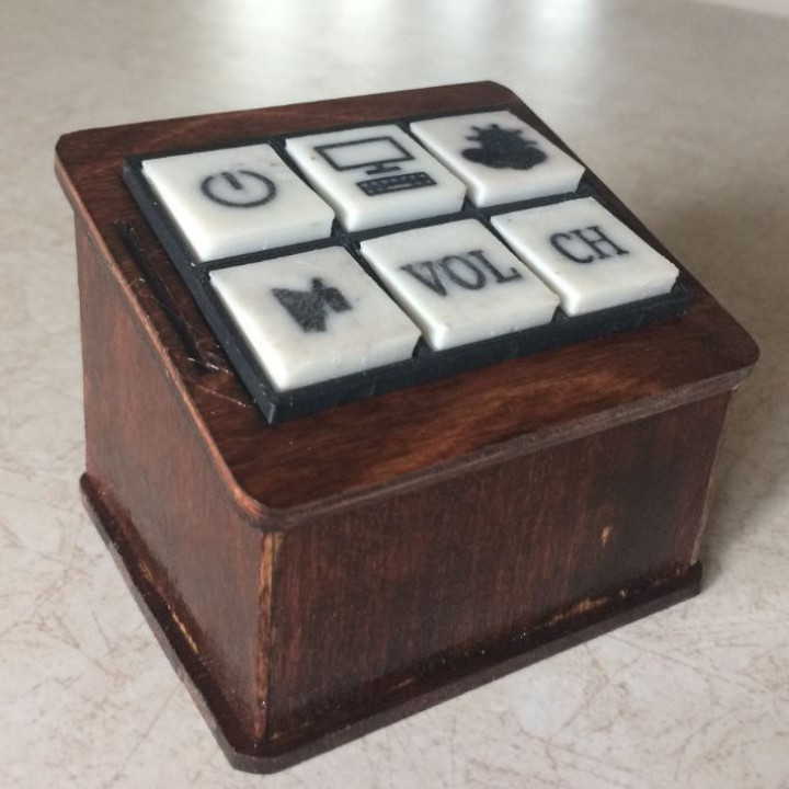 3D Printable New Push Buttons by James Eckert