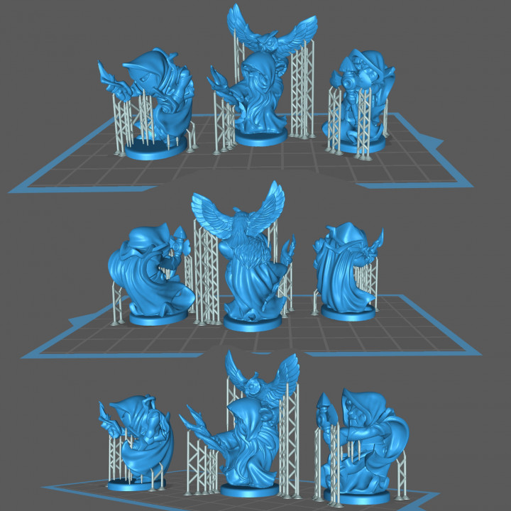 3D Printable RPG Heroes! Set_03 by Arminas Didziokas