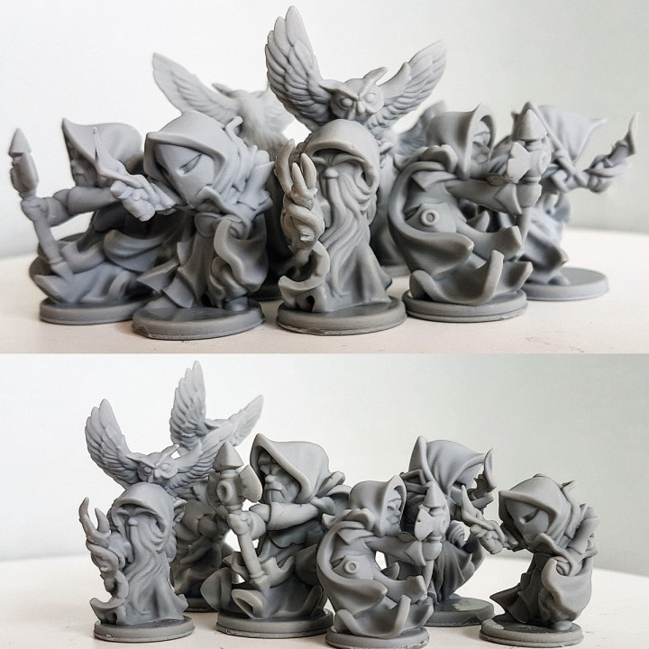 3D Printable RPG Heroes! Set_03 by Arminas Didziokas