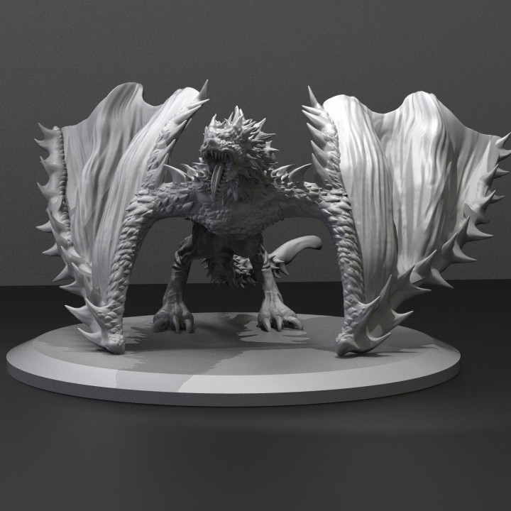 3D Printable Dragon by Andrea Crazer