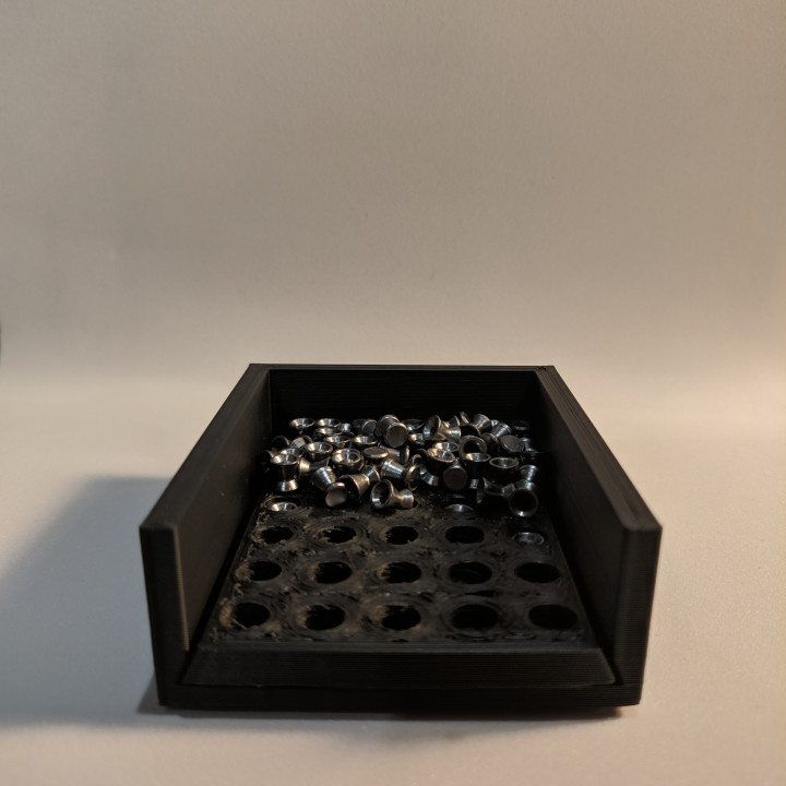 3D Printable Air Gun Pellet Counter and dispenser by Archie Webster