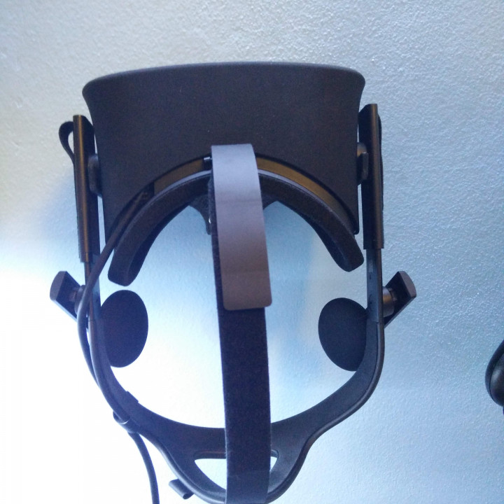 3D Printable Oculus Rift CV1 Wall Mount by Václav Bílý