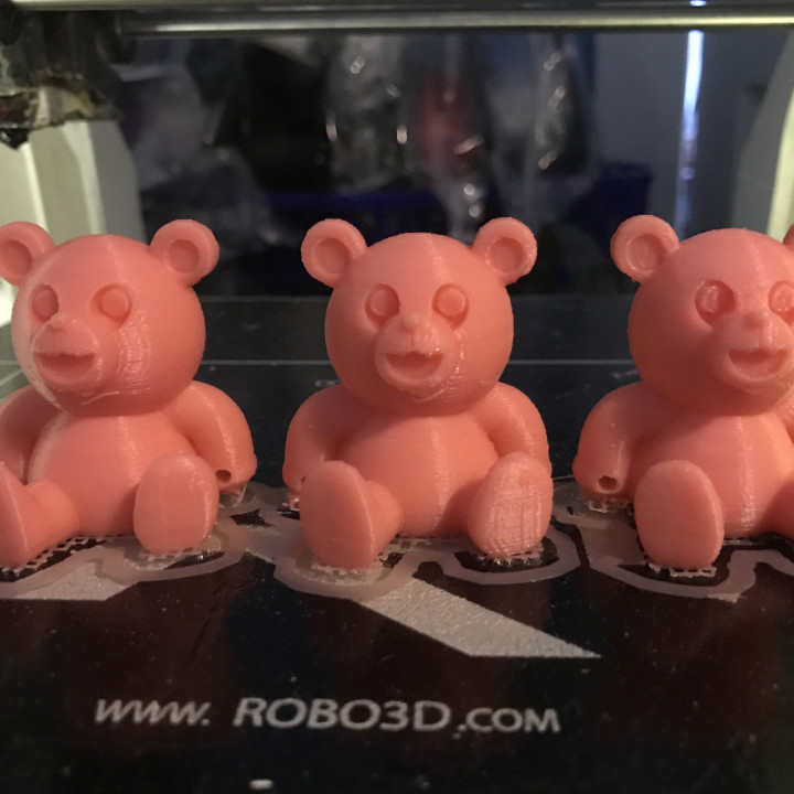 3D Printable Teddy Bear by Travis Laws