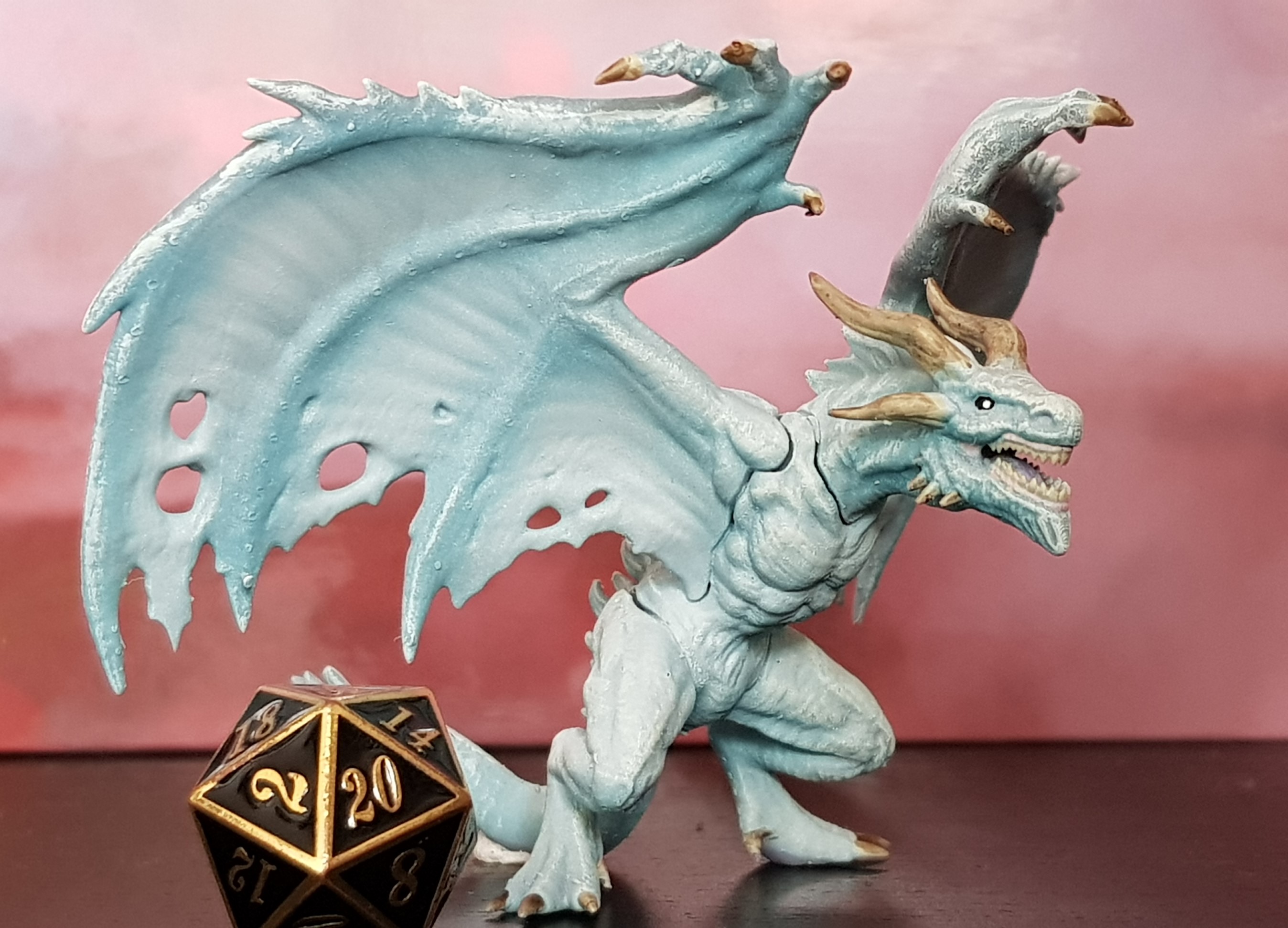3D Printable Flame drake by schlossbauer