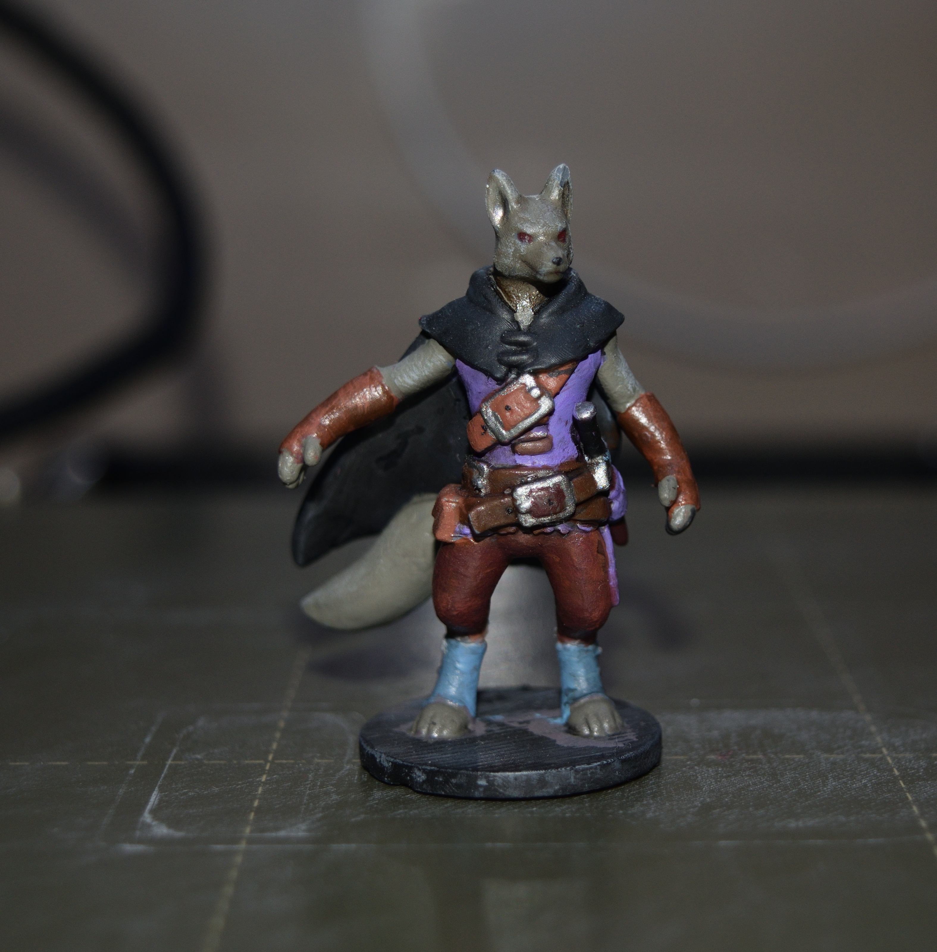 3D Printable Fox thief by schlossbauer