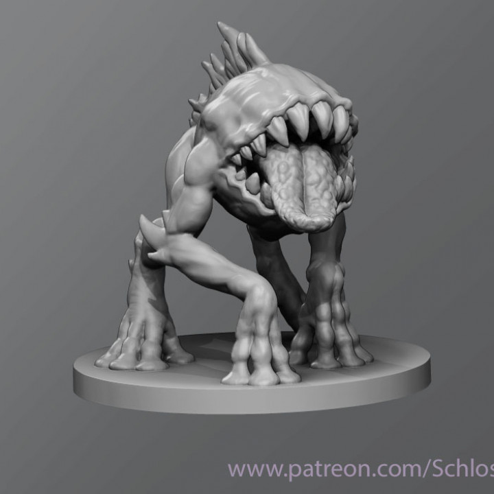 3D Printable Black Imp by schlossbauer