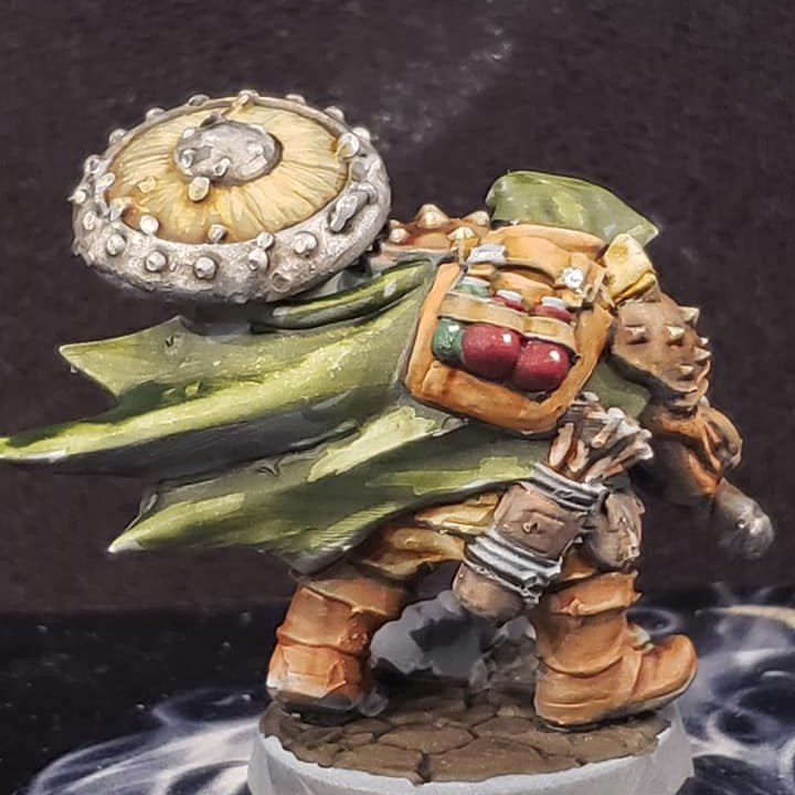 3D Printable Merrian Silverfinger - Dwarven Thief Hero by Artisan Guild