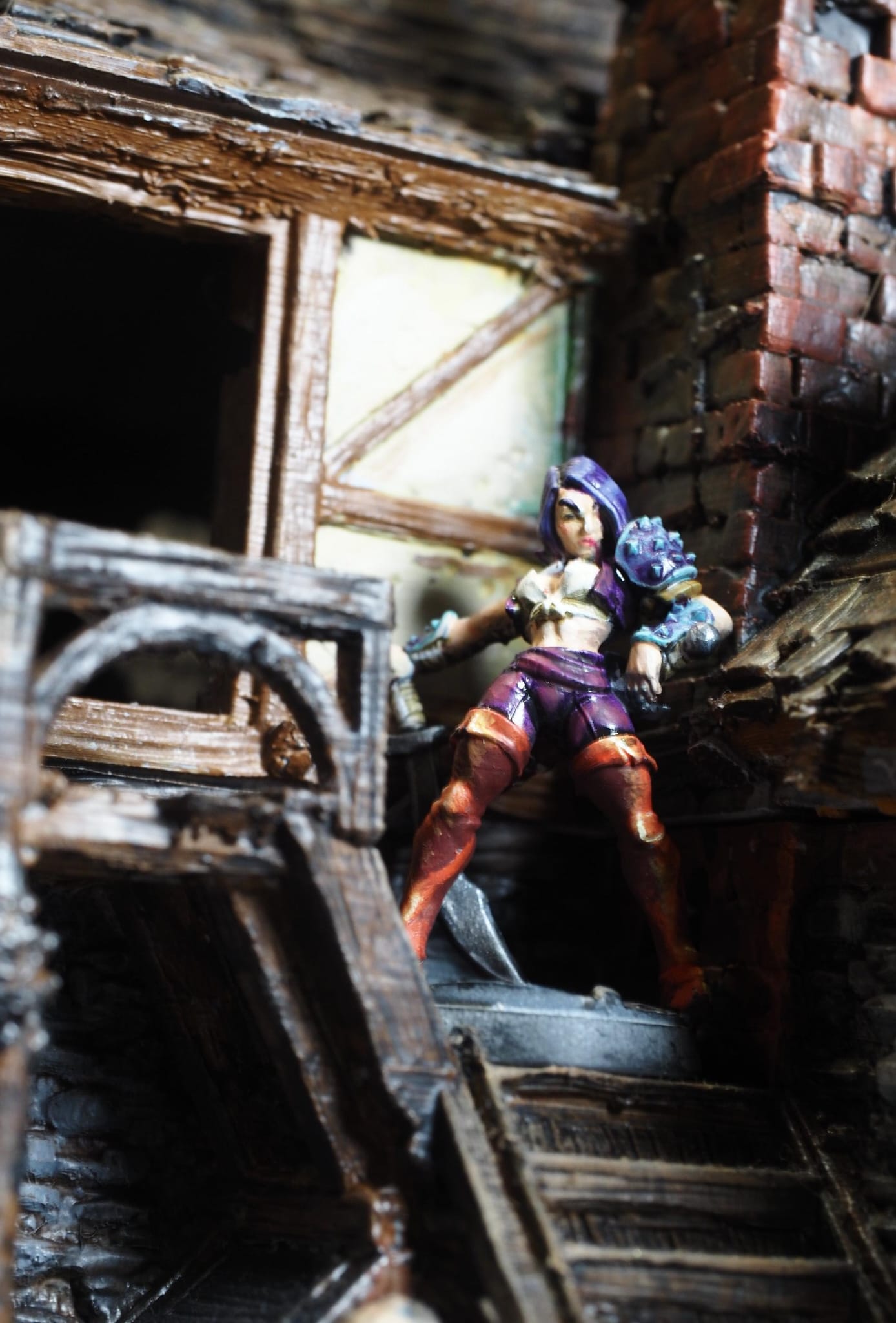 3D Printable Aline the Bold - Rogue Heroine by Artisan Guild