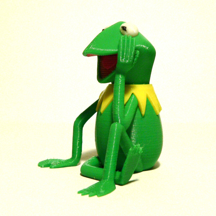 3D Printable Kermit the Frog -MMU by Steve Solomon