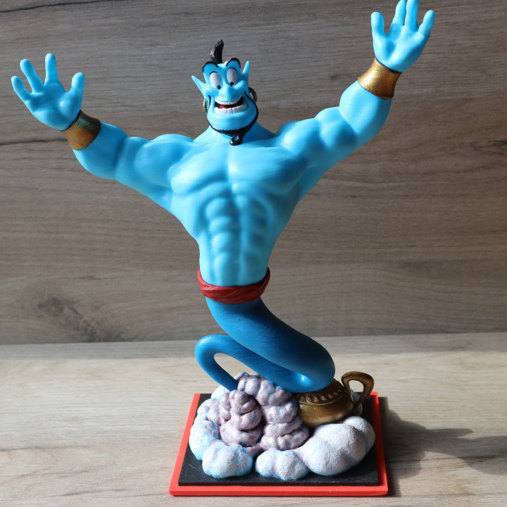 3D Printable Aladin's Genie by Jan Šístek